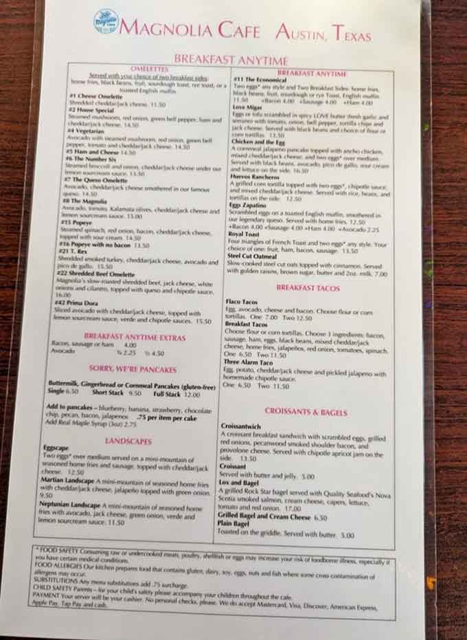 When a menu offers gingerbread pancakes and breakfast tacos side by side, you know you're in the right place.