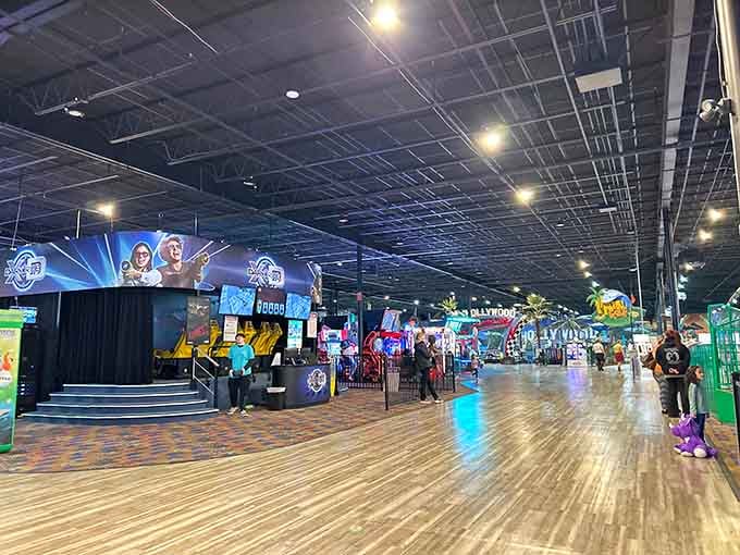 Step inside and suddenly you're in a wonderland where carpet patterns are wild and possibilities stretch as far as you can see.