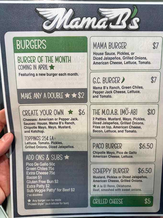 This menu reads like a love letter to beef, with enough options to keep you coming back monthly.