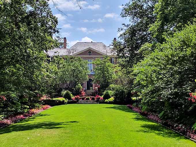 Kingwood Center Gardens offers the kind of manicured perfection that makes your backyard look like a crime scene.