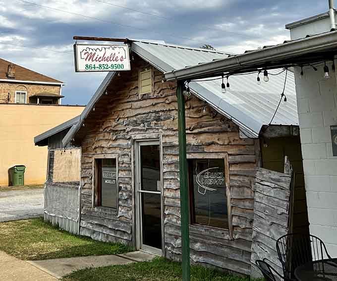 Michelle's rustic exterior has more character than most modern restaurants could ever hope to achieve artificially.