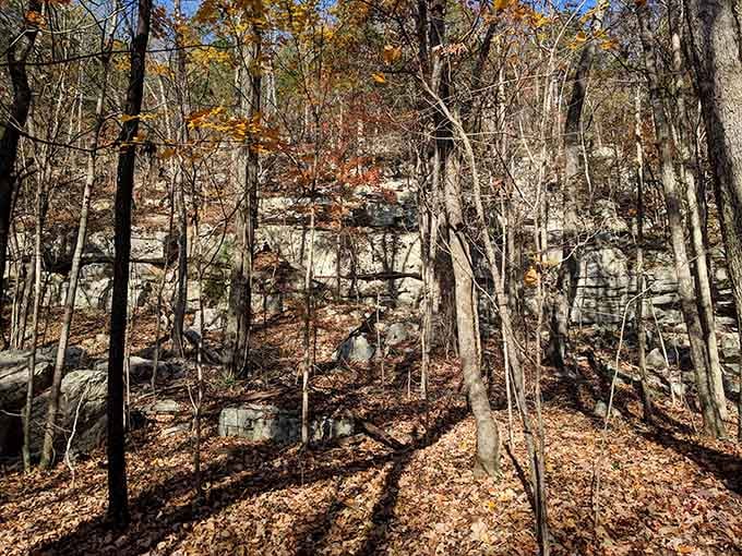 These layered rock formations have been standing here longer than your favorite sitcom has been in reruns, and they're just as entertaining.