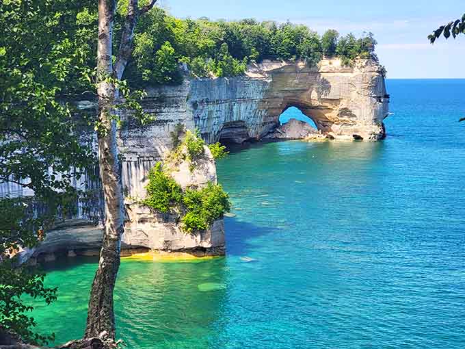 Pictured Rocks proves Michigan doesn't need filters. Mother Nature already did the heavy lifting on this masterpiece.