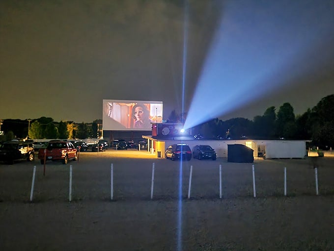 When the projector fires up and that beam cuts through the darkness, you know something special's about to happen.