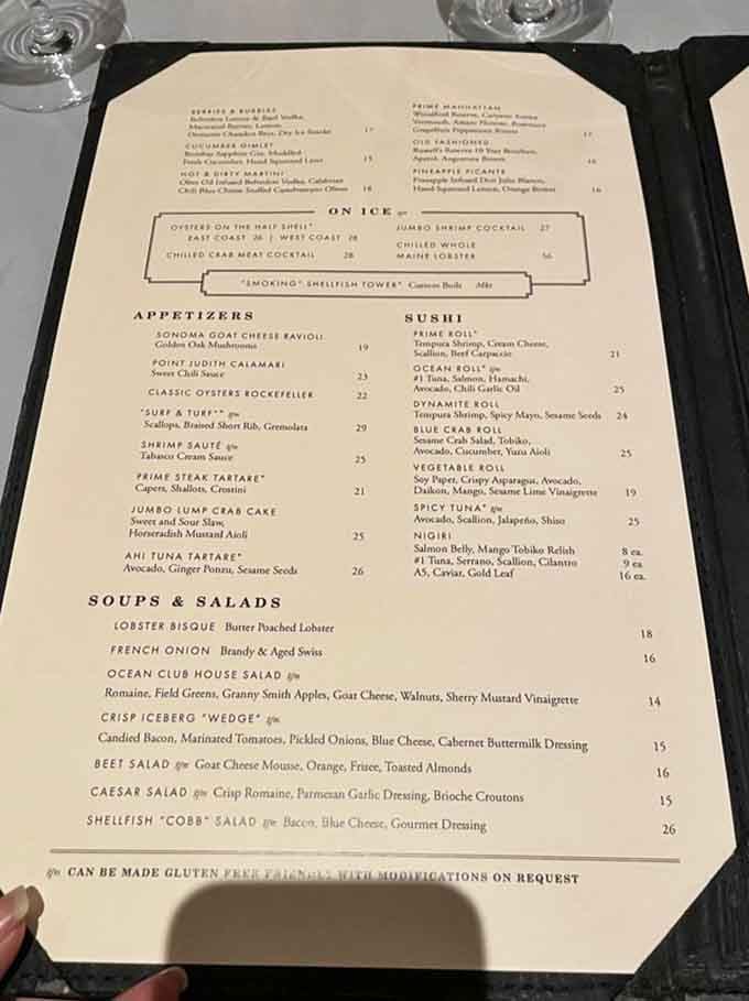 When the menu reads like poetry and lists oysters by name, you know you're in for a proper dining experience.