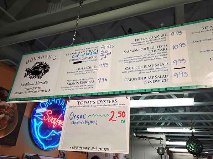 Today's oysters are calling your name, and at that price, resistance is absolutely futile.