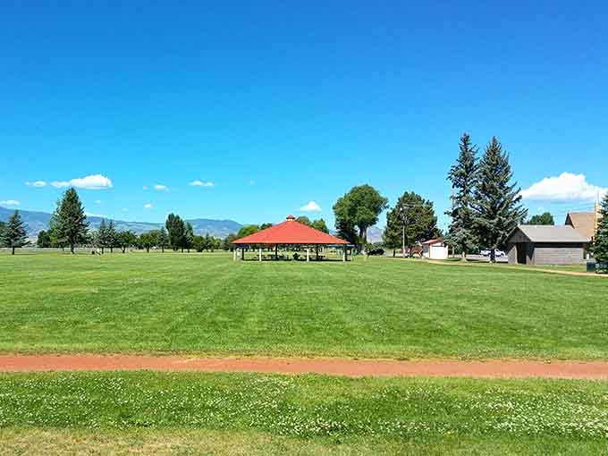 Chapman Park's green spaces prove you don't need a country club membership to enjoy wide open Colorado beauty.