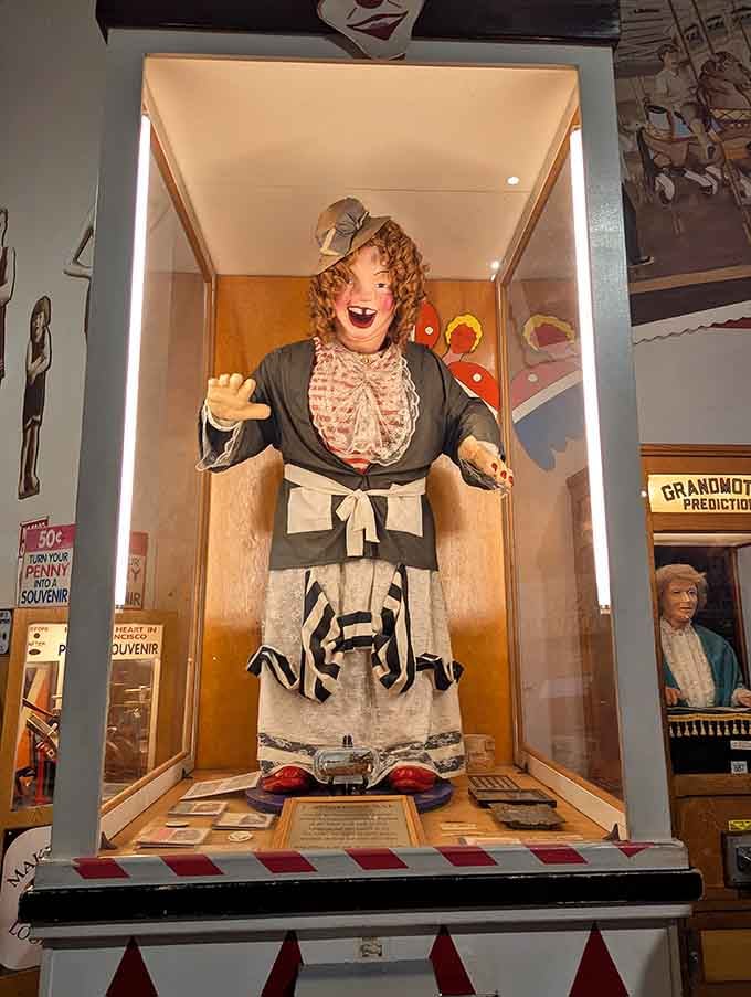 Laffing Sal has been cackling at Fisherman's Wharf visitors for decades, proving laughter truly is timeless.