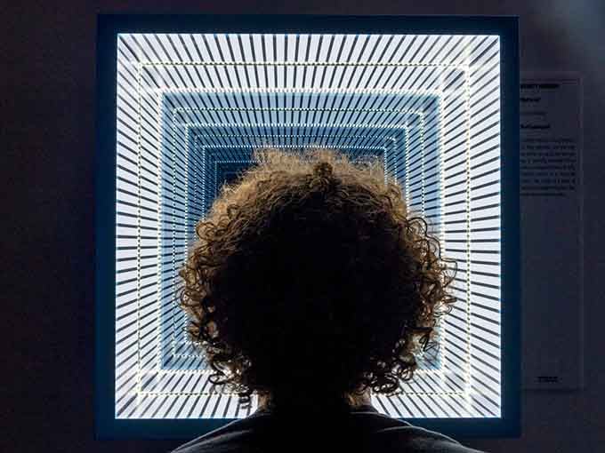 Peer into infinity and realize your existential crisis just got a whole lot more photogenic.