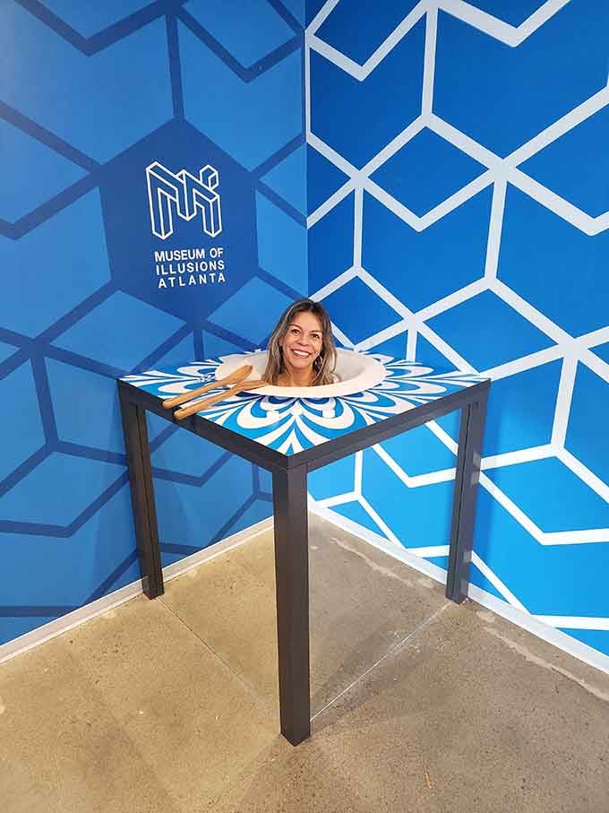 When "just a head" takes on a whole new meaning that's both hilarious and slightly unsettling.