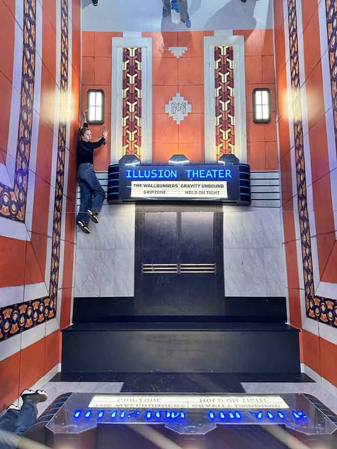 The Illusion Theater where gravity becomes more of a suggestion than a rule you follow.