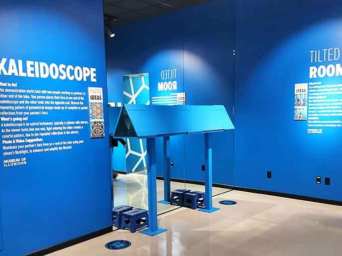 Blue walls and brain teasers: where science meets "wait, how does that work?" in the best possible way.