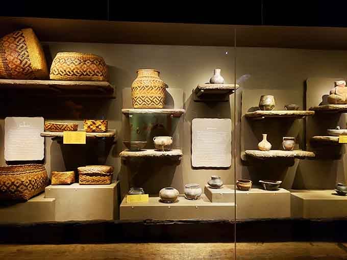 Each basket and pot tells a story of artistry that would make your grandmother's craft room jealous.