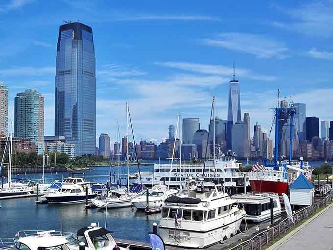 Jersey City's waterfront offers million-dollar views without the Manhattan price tag, and that's just smart living.