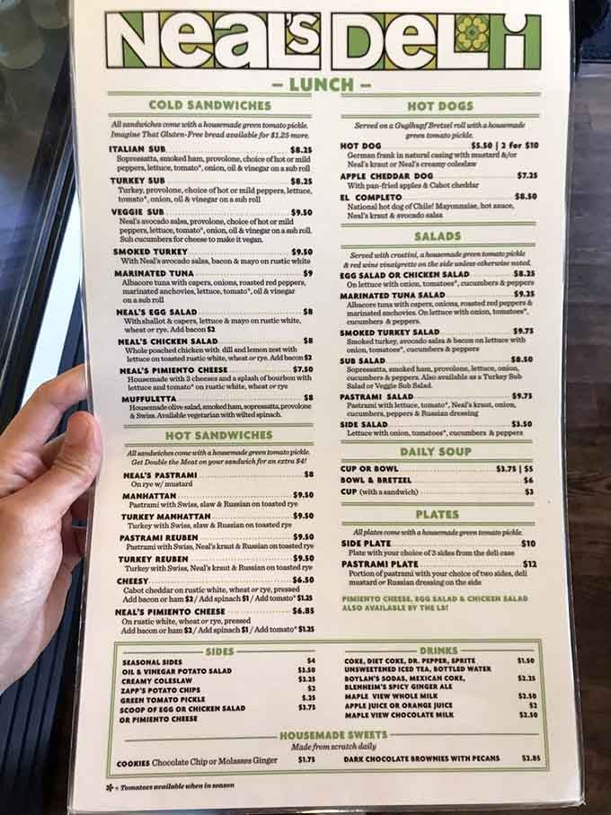 This menu proves you can have it all: classic deli fare and legendary Southern breakfast biscuits.