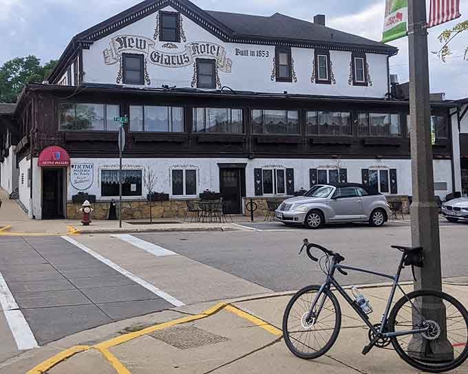 The New Glarus Hotel stands ready to transport you to Switzerland without the jet lag or currency exchange.
