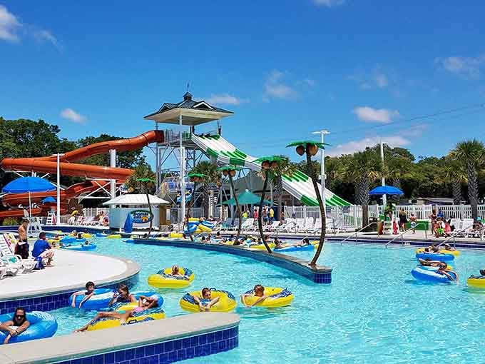Water slides and lazy rivers that make you question why anyone would choose a regular hotel pool ever again.
