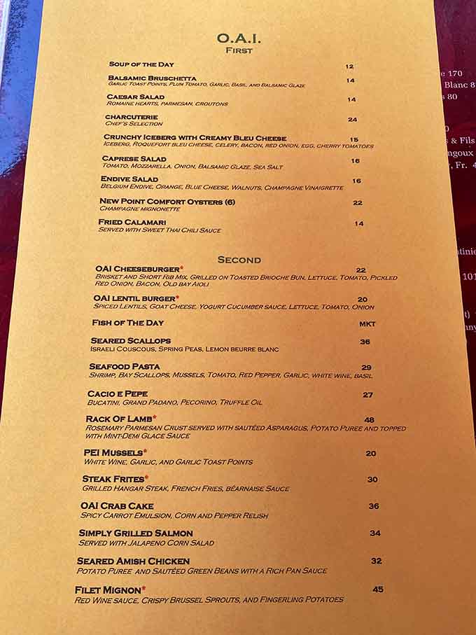 When the menu reads like poetry and your biggest dilemma is choosing between rack of lamb and seafood pasta.