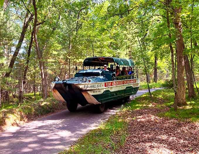 Threading through forests on trails that feel wonderfully impossible, proving sometimes the journey really is the destination.