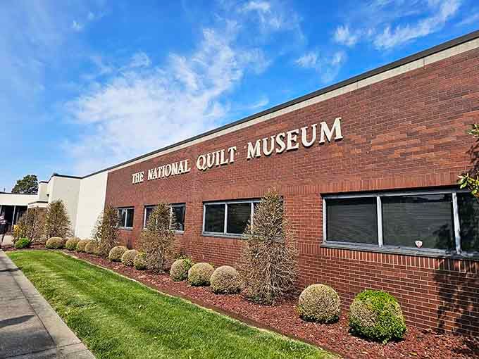 The National Quilt Museum houses textile art so stunning you'll never call anything a "blanket" again.