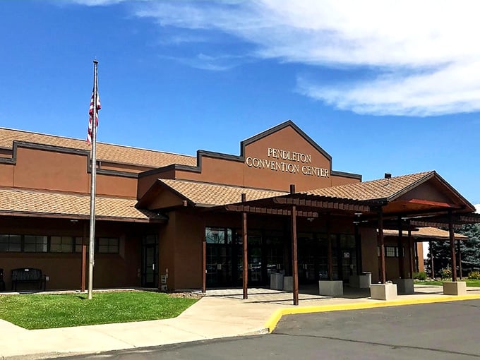 The Convention Center welcomes visitors without the pretension you'd find in bigger cities trying too hard.