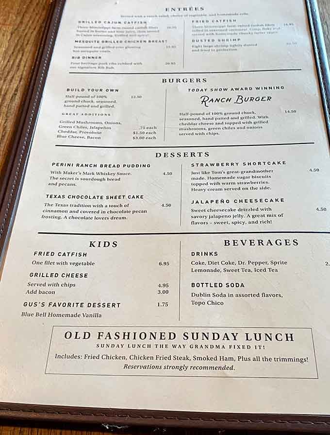 That menu description about sourdough bread and pecans isn't just poetry&mdash;it's a legally binding promise of deliciousness.