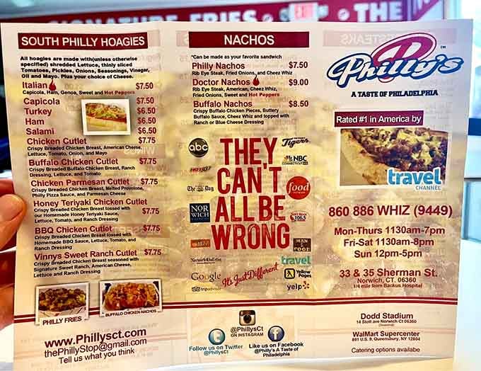 When a menu confidently declares "They Can't All Be Wrong," you know you're in for something special worth exploring.