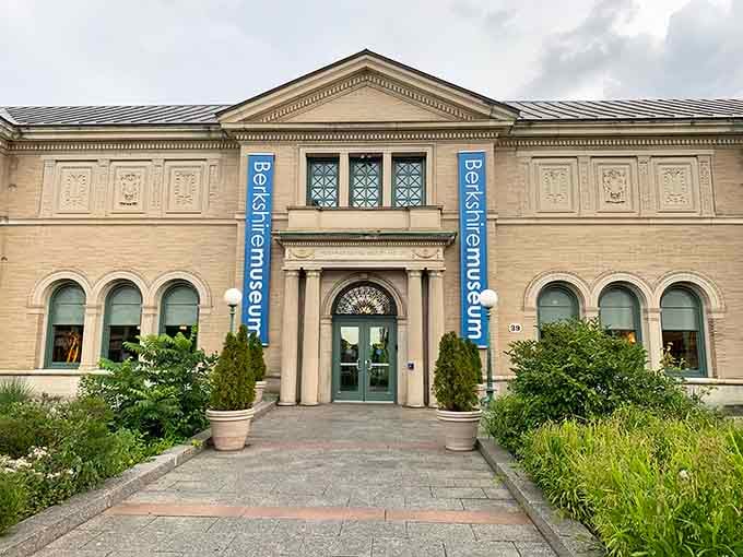 The Berkshire Museum's classical facade welcomes you to one of the region's most eclectic and fascinating cultural treasures.