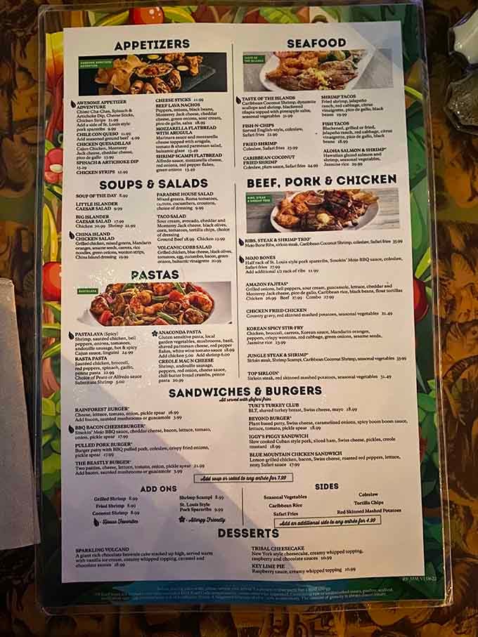 This menu has more options than a choose-your-own-adventure book, and every choice leads somewhere delicious.