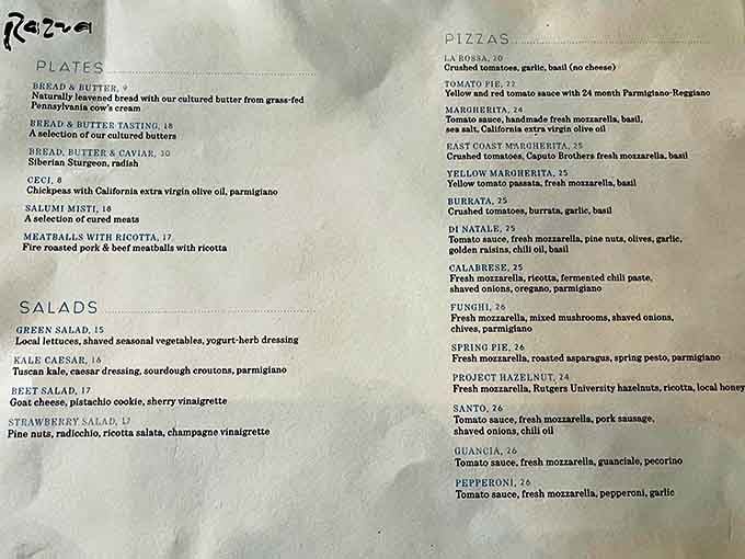 When a menu lists "cultured butter from grass-fed cows," you know someone's taking this seriously in the best way.