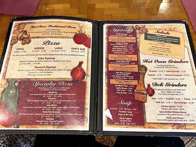 The menu reads like a greatest hits album of Italian-American comfort food, and every track is a winner.