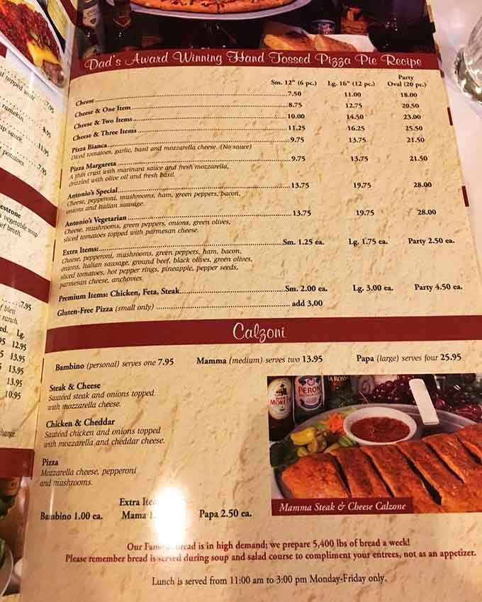 Award-winning pizza and calzones that come in sizes named after Italian family members&mdash;now that's authenticity.