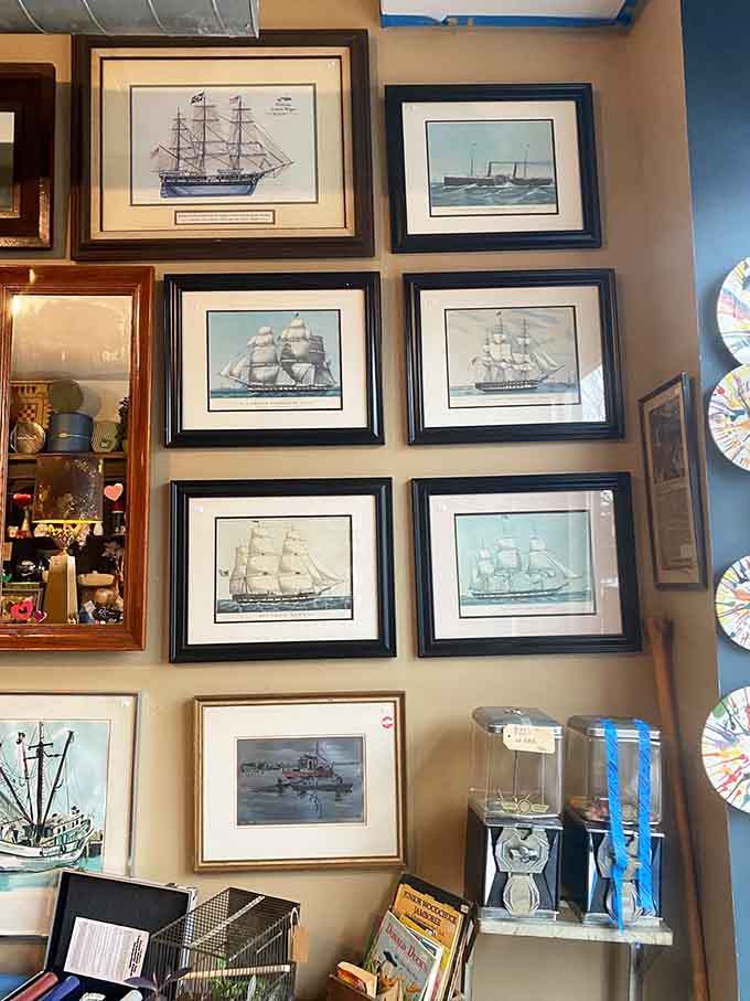 Baltimore's maritime heritage lives on these walls, proving the city's love affair with the sea never ended.