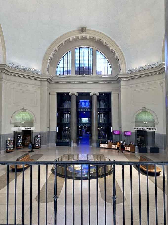 The soaring rotunda welcomes you like a cathedral of curiosity, minus the hushed whispers and guilt.