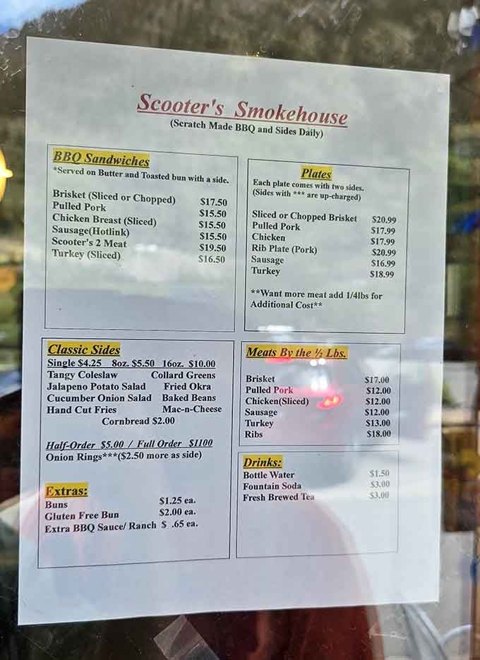 When a menu proudly declares "Scratch Made BBQ and Sides Daily," you know someone's waking up early to make magic happen.