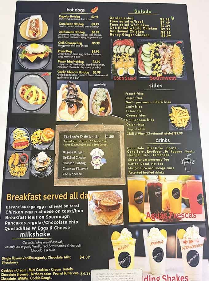 A menu where nothing breaks the bank and everything sounds delicious&mdash;it's like finding a unicorn that also makes great burgers.