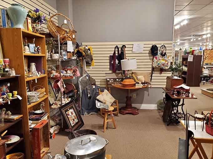 From vintage purses to antique sewing machines, this corner contains more stories than your uncle's fishing tales.