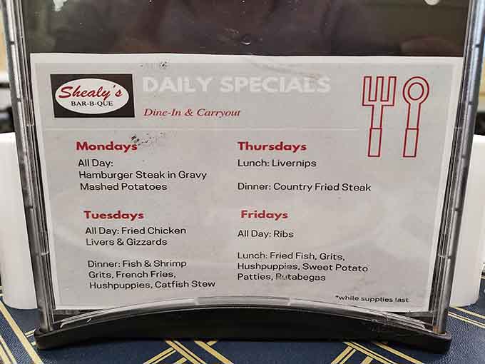 Planning your week around these daily specials isn't obsessive, it's just good strategy for maximum deliciousness and culinary happiness.