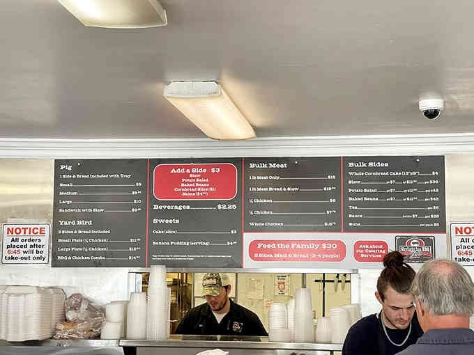 When your menu fits on one wall, you know they've perfected exactly what they're doing here.