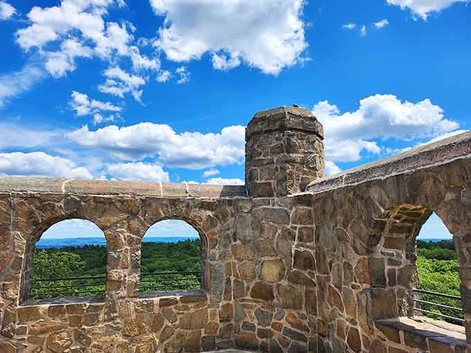 Stone arches frame Connecticut's countryside like nature's own picture windows with a medieval twist.