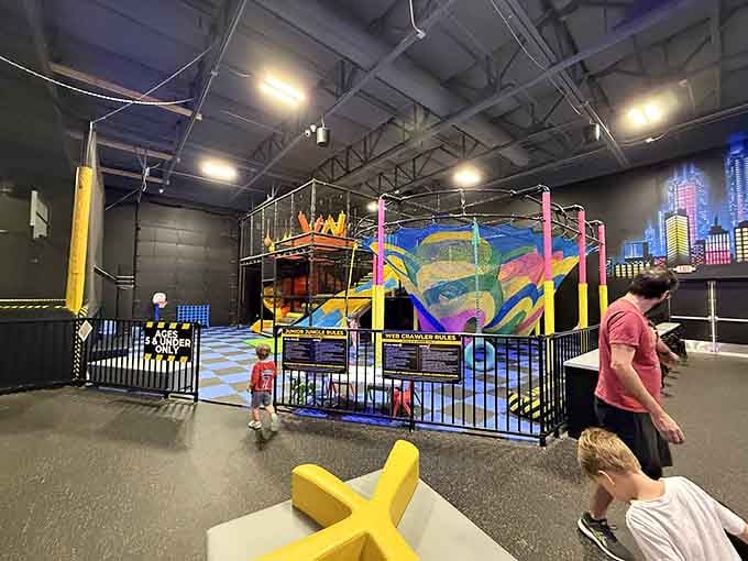 The Junior Jungle proves that good things come in small packages, especially when they're bouncy and colorful.