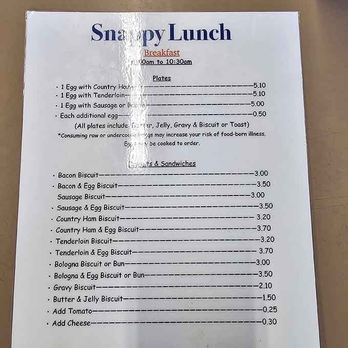 Simple menus often hide the most extraordinary flavors, and this breakfast lineup proves that theory beautifully.