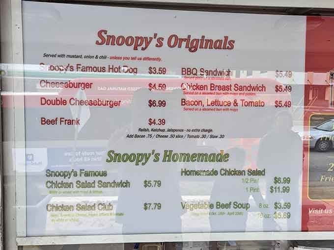 When the menu proudly displays prices this reasonable, you know someone still believes in feeding people properly.