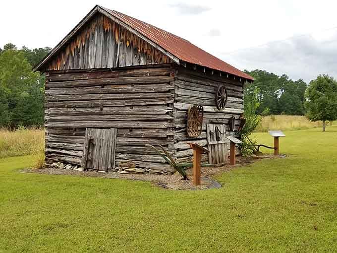 This weathered tobacco barn tells stories of Virginia's agricultural past without saying a single word.