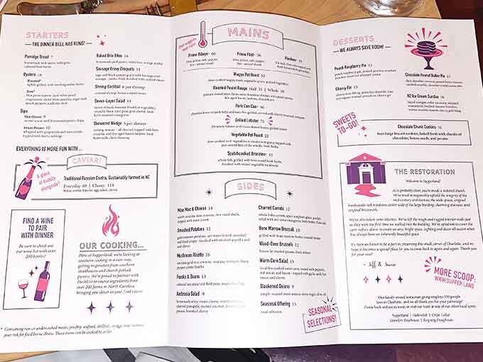 This menu reads like a love letter to your stomach, with enough variety to make every diner happy.