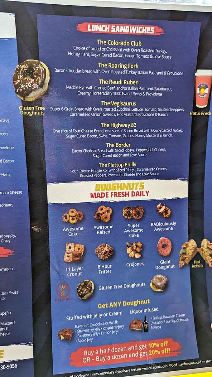 This menu reads like a love letter to carbs, and honestly, who are we to argue with romance?