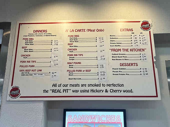 When a menu proudly declares "smoked to perfection," you know they're not messing around with shortcuts.