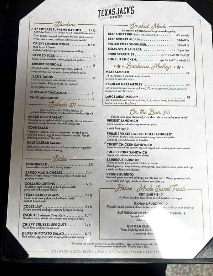 This menu reads like a greatest hits album of Texas barbecue, and every track is a certified banger.