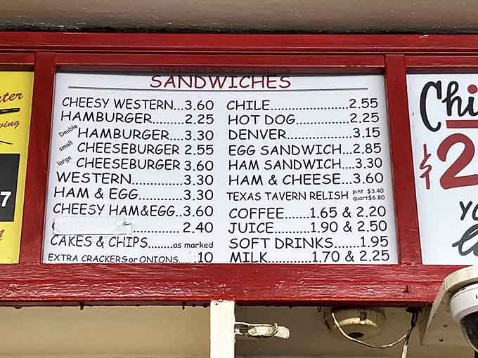 When your menu fits on one board and people still line up, you know you're doing something right.