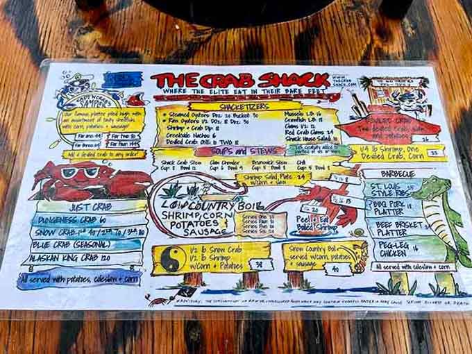 Hand-drawn menus with personality beat sterile laminated ones every single time, no contest whatsoever.